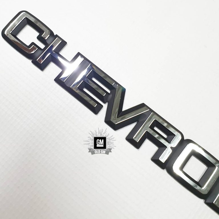 86-90 Caprice Trunk Emblems Set - Old GM