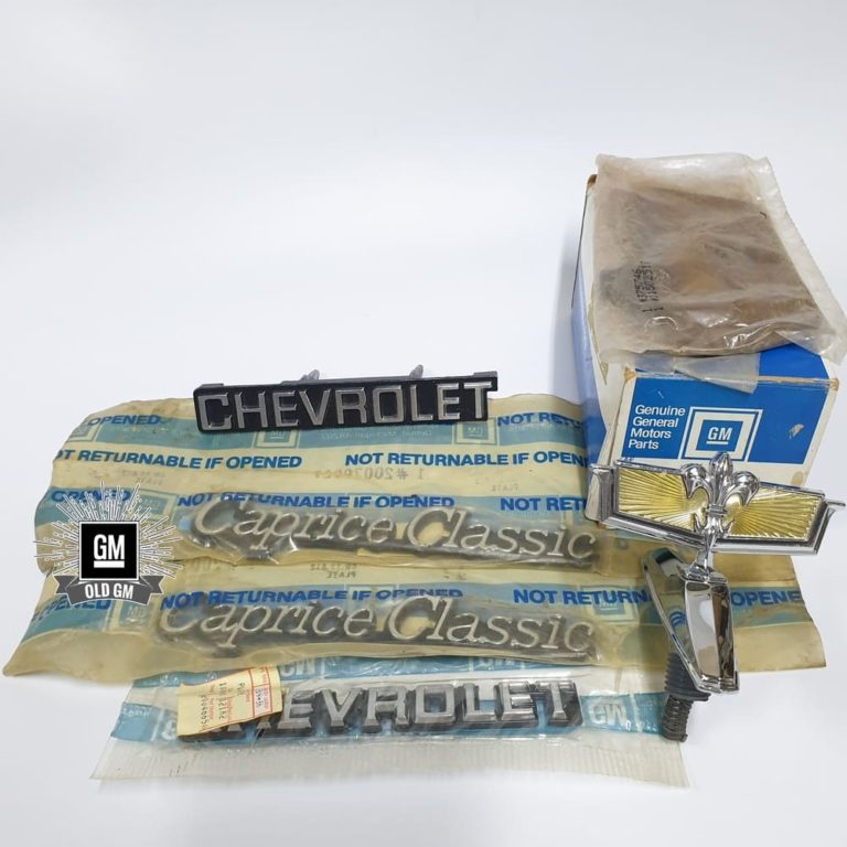 NOS GM 79 Caprice Emblems Package - Old GM