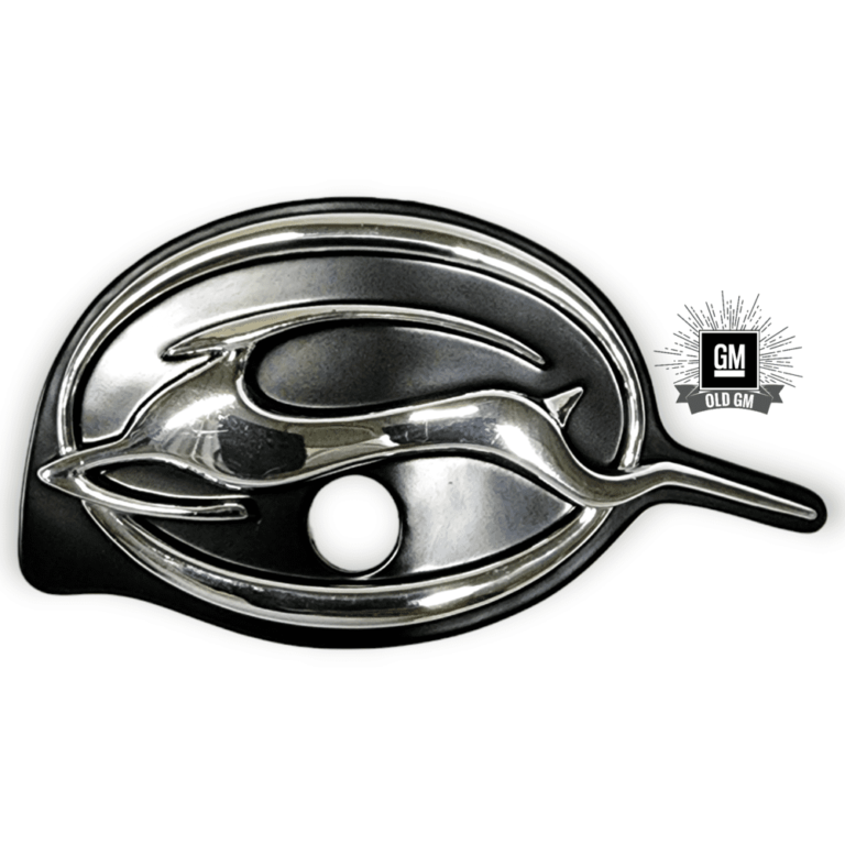 94-96 Impala Black Trunk Emblem - Old GM