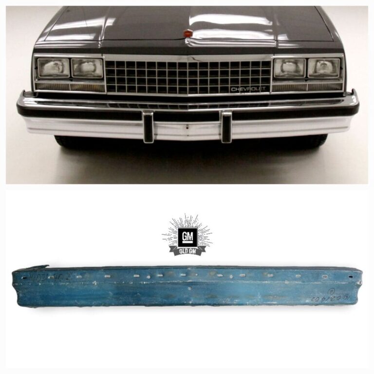 NOS GM 80-85 Caprice 83-89 Parisienne Front Bumper Guards - Old GM