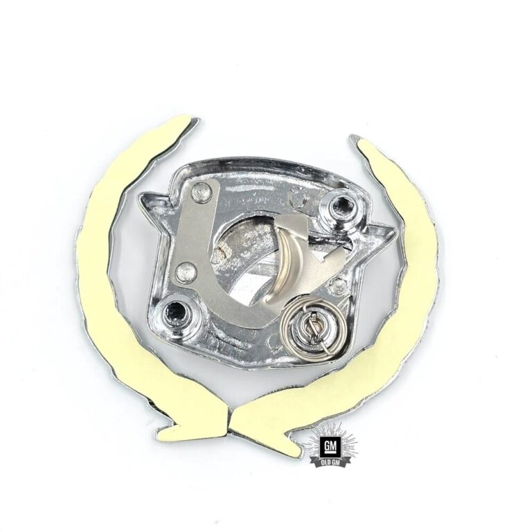 80-92 Cadillac Chrome Emblems Set - Old GM