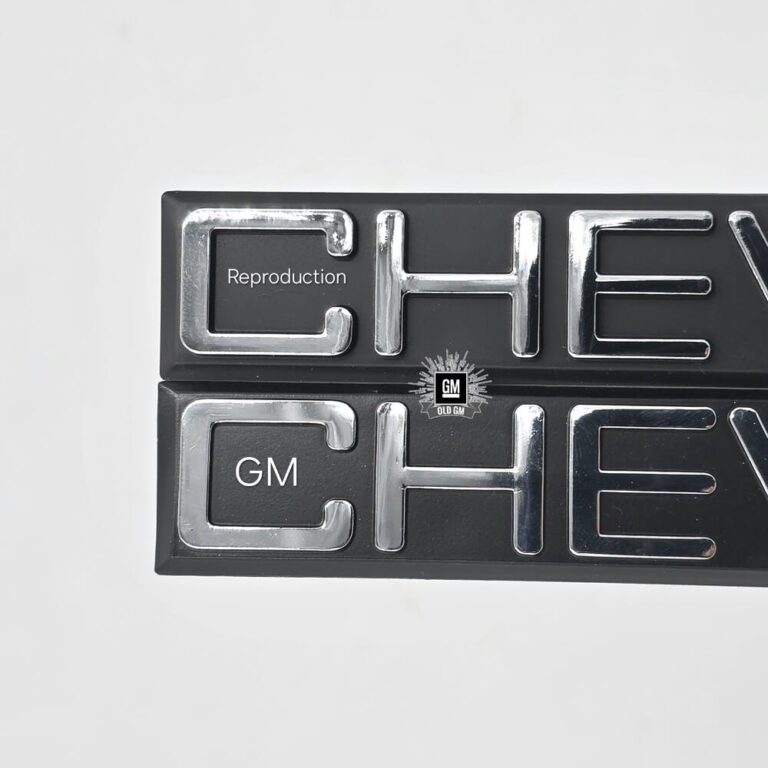 86-90 Caprice Grille Nameplate - Old GM
