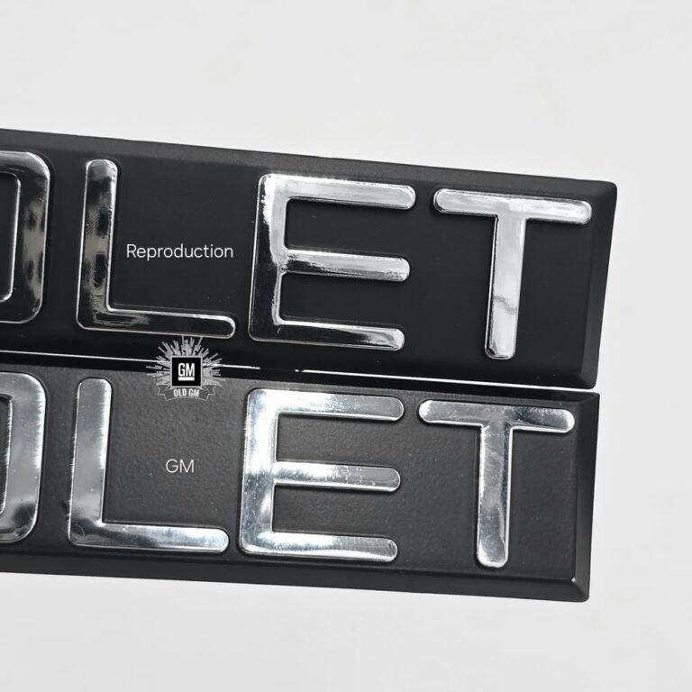 86-90 Caprice Grille Nameplate - Old GM